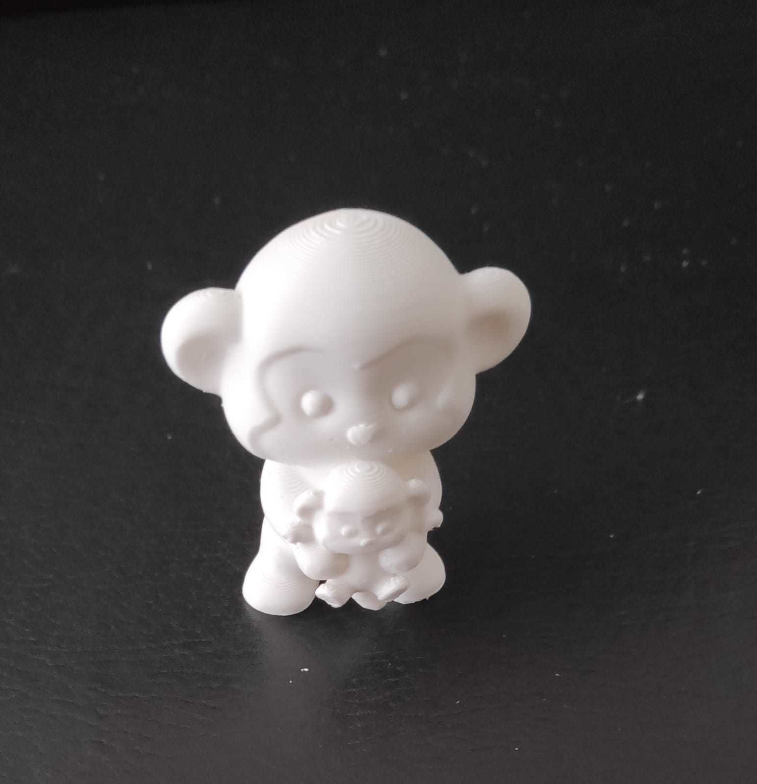 Monkey and Baby Monkey 3D model 3D printable | CGTrader