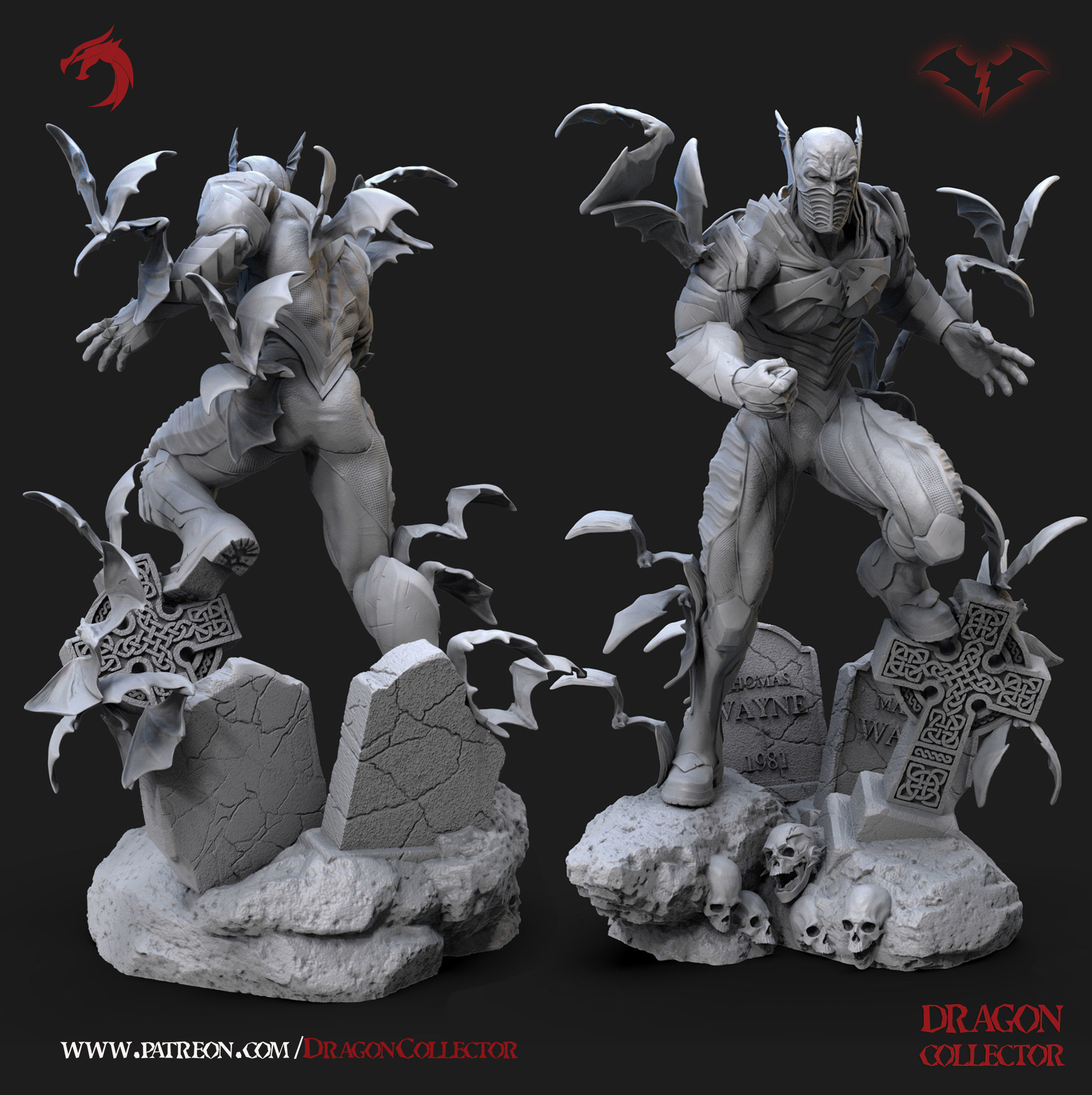 RED DEATH 3D model 3D printable | CGTrader