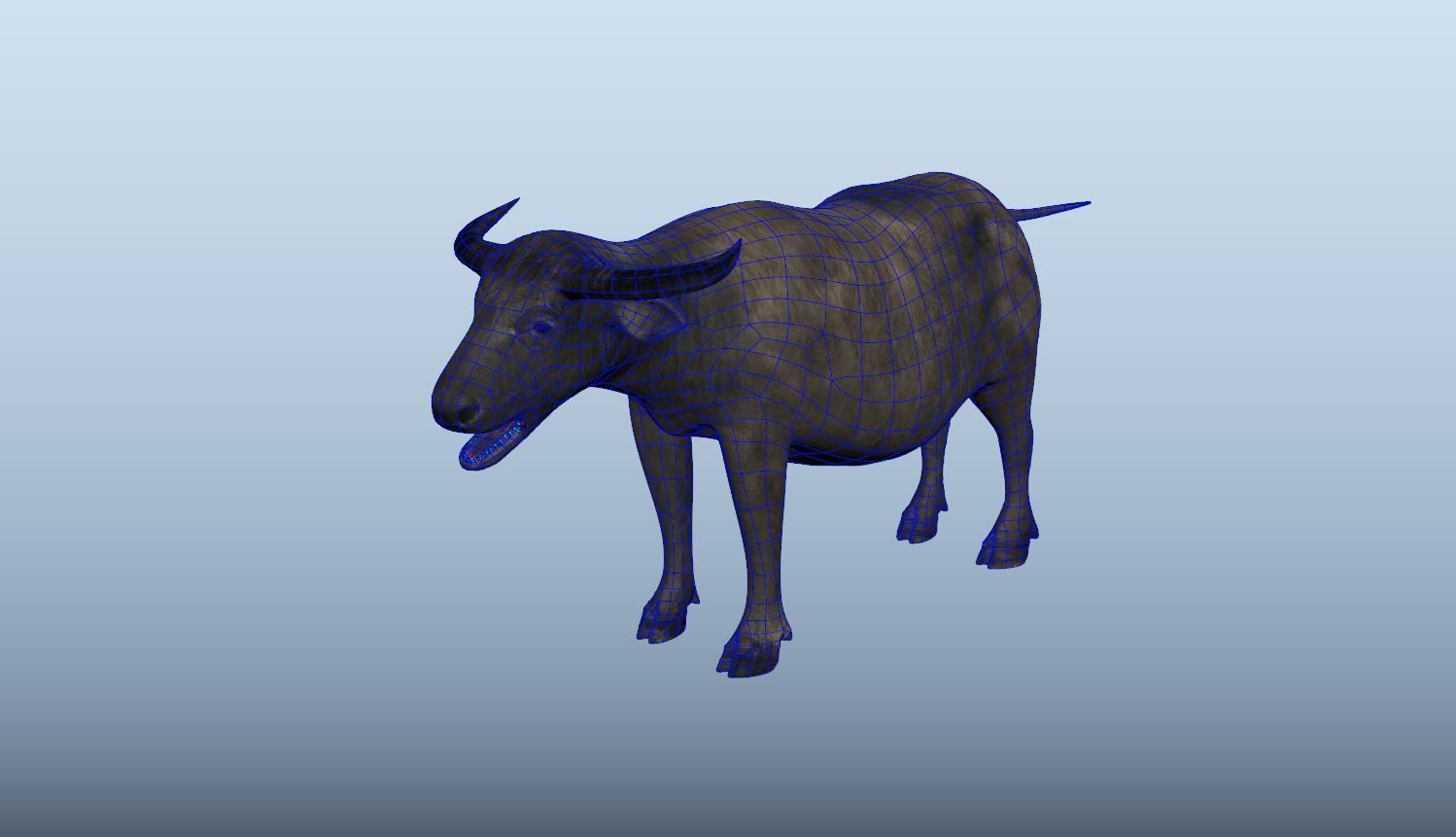 3D model Buffalo Animated VFX Grace VR / AR / low-poly | CGTrader