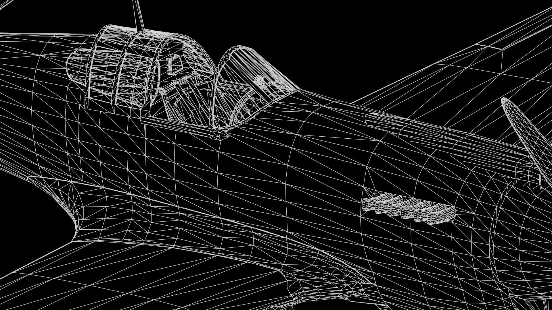 P40 WARHAWK 3D model | CGTrader