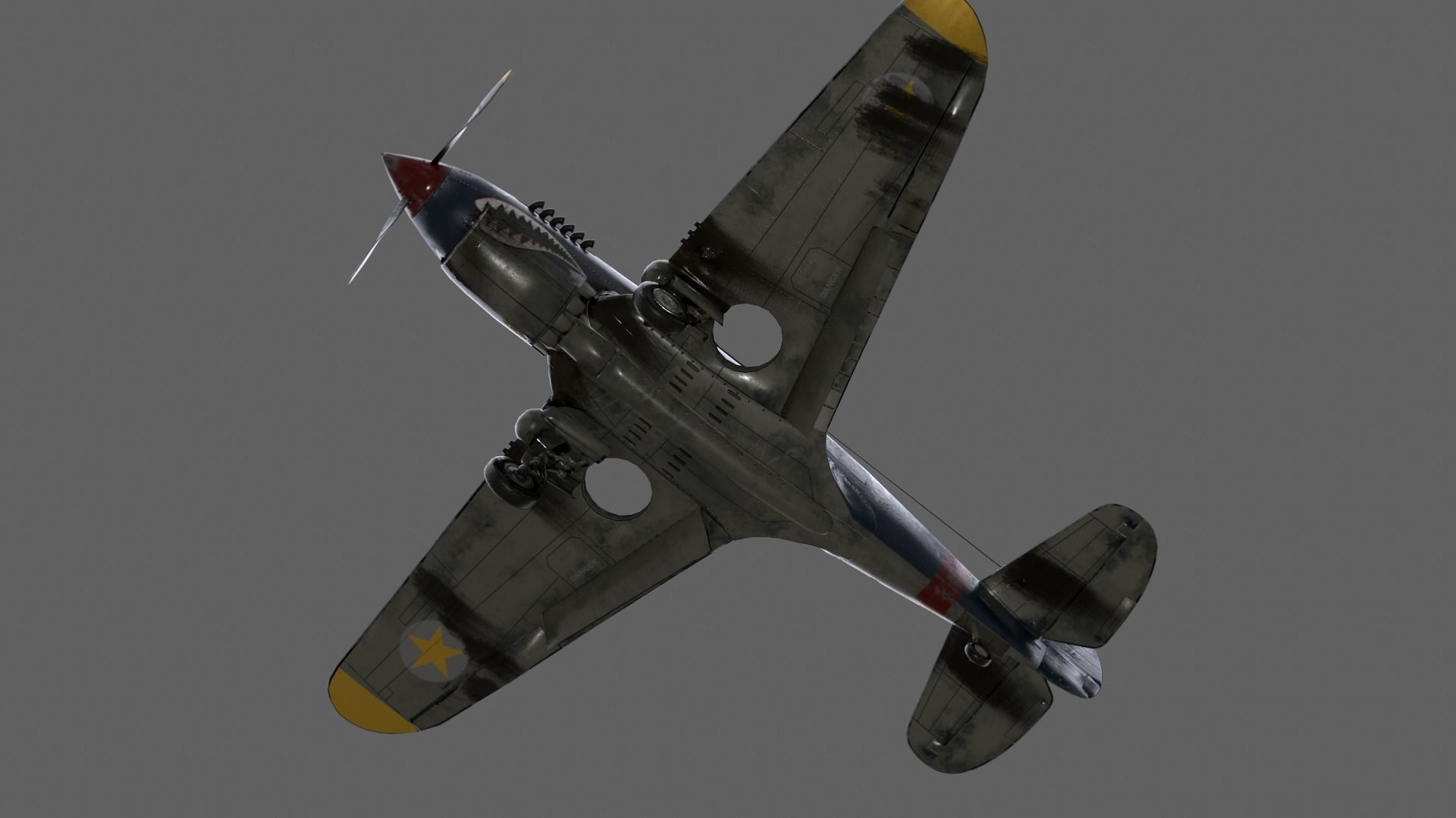 P40 WARHAWK 3D model | CGTrader