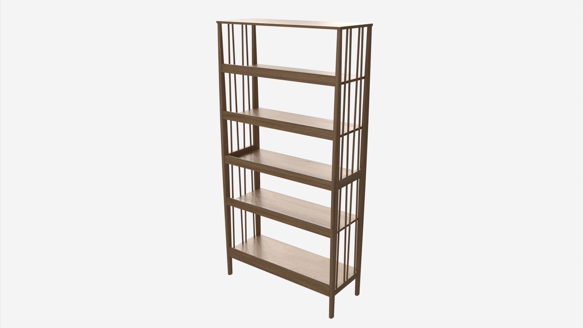 Shelving Unit Ercol Shalstone John Lewis 3D model | CGTrader