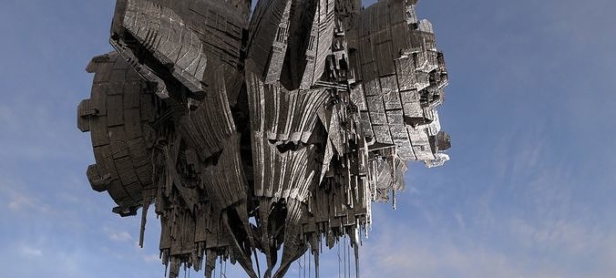 Galactic observation relay 7 3D model | CGTrader