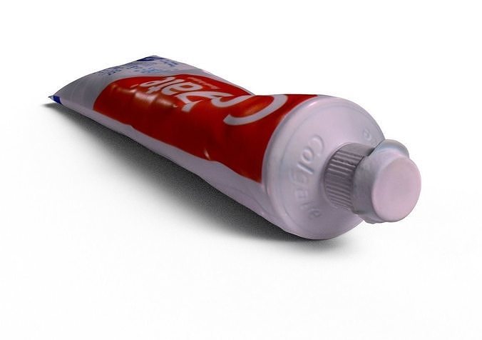 Toothpaste tube free 3D model | CGTrader