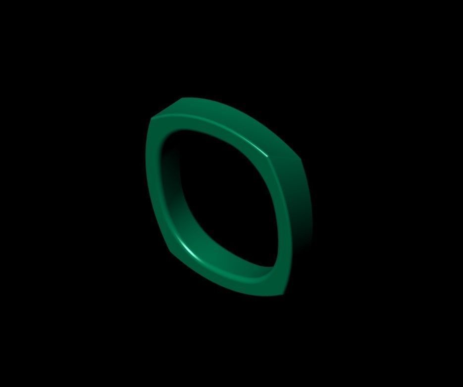 mobius ring 3D model 3D printable | CGTrader
