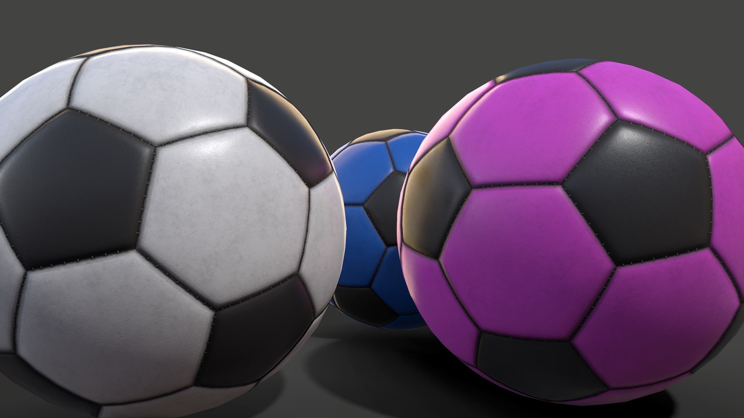3D model Soccer ball VR / AR / low-poly | CGTrader