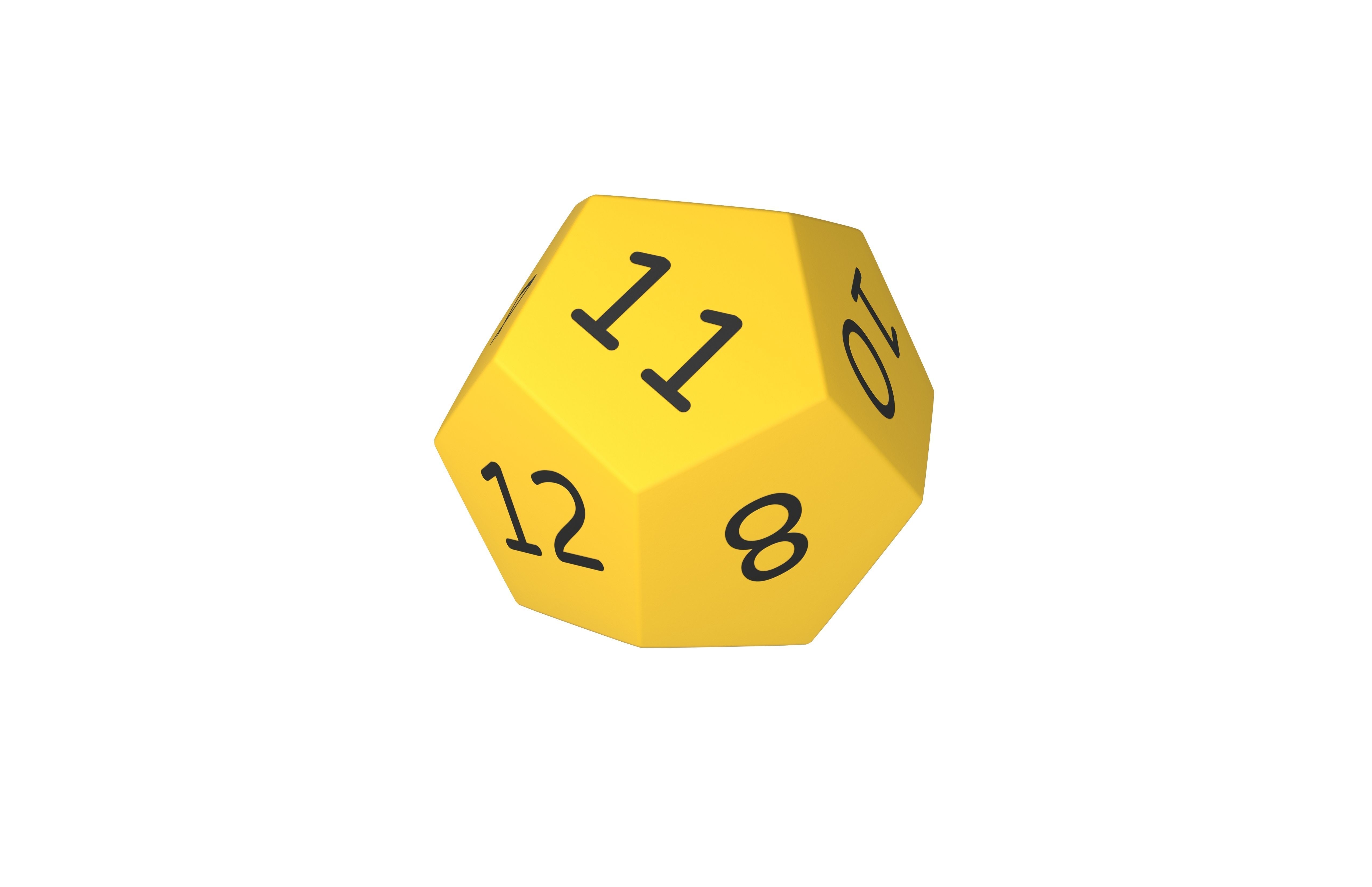 3D model D12 Dice V1 005 VR / AR / low-poly | CGTrader