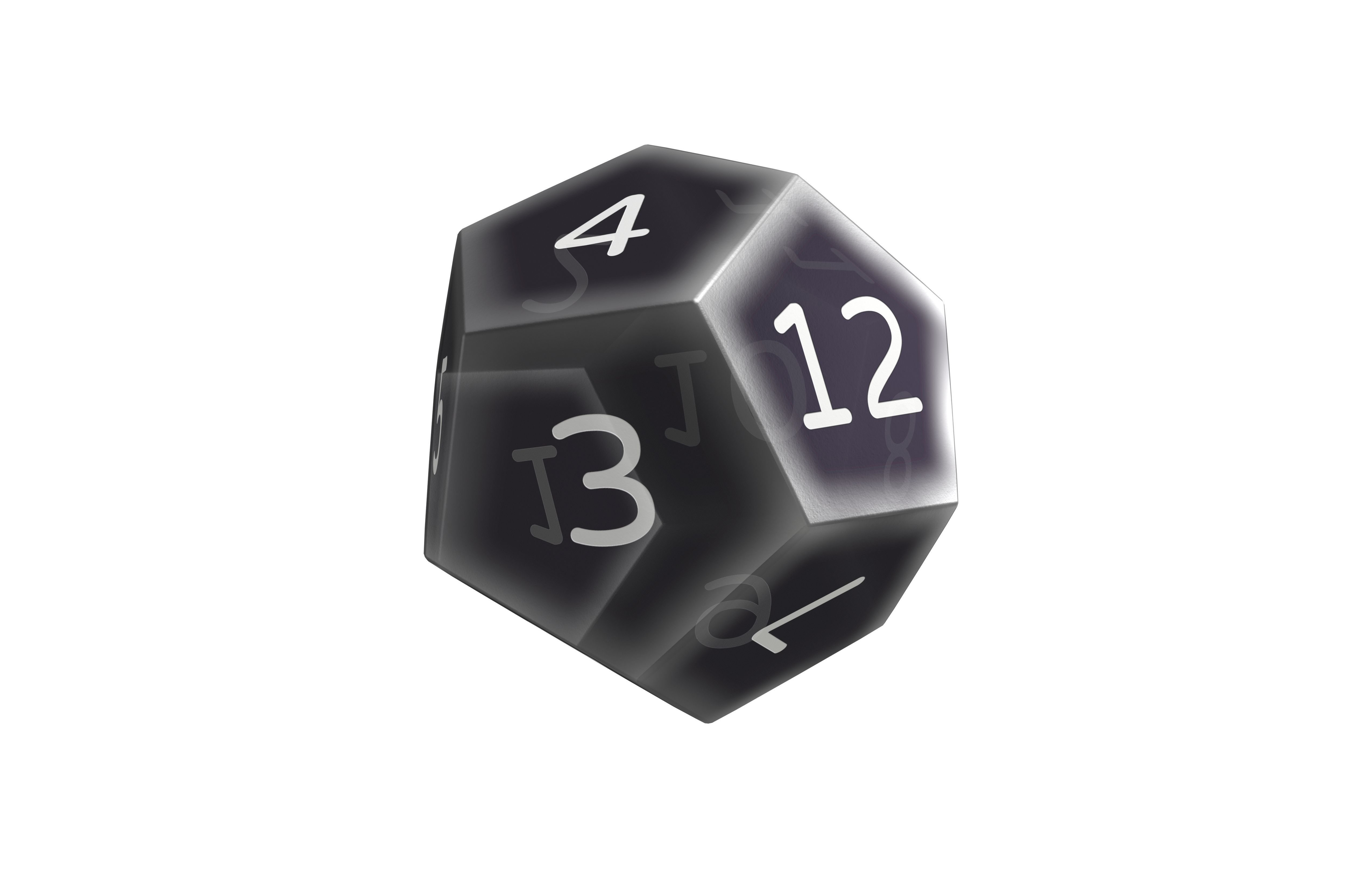 3D model D12 Dice V1 014 VR / AR / low-poly | CGTrader