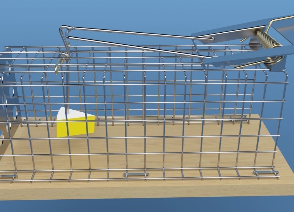 Mouse trap 3D model | CGTrader
