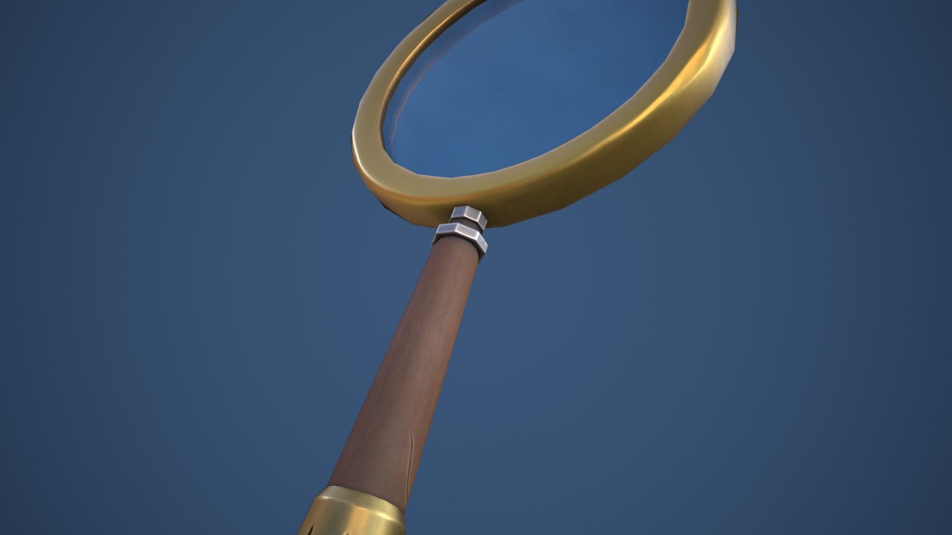 3D model Stylized Magnifying Glass VR / AR / low-poly | CGTrader