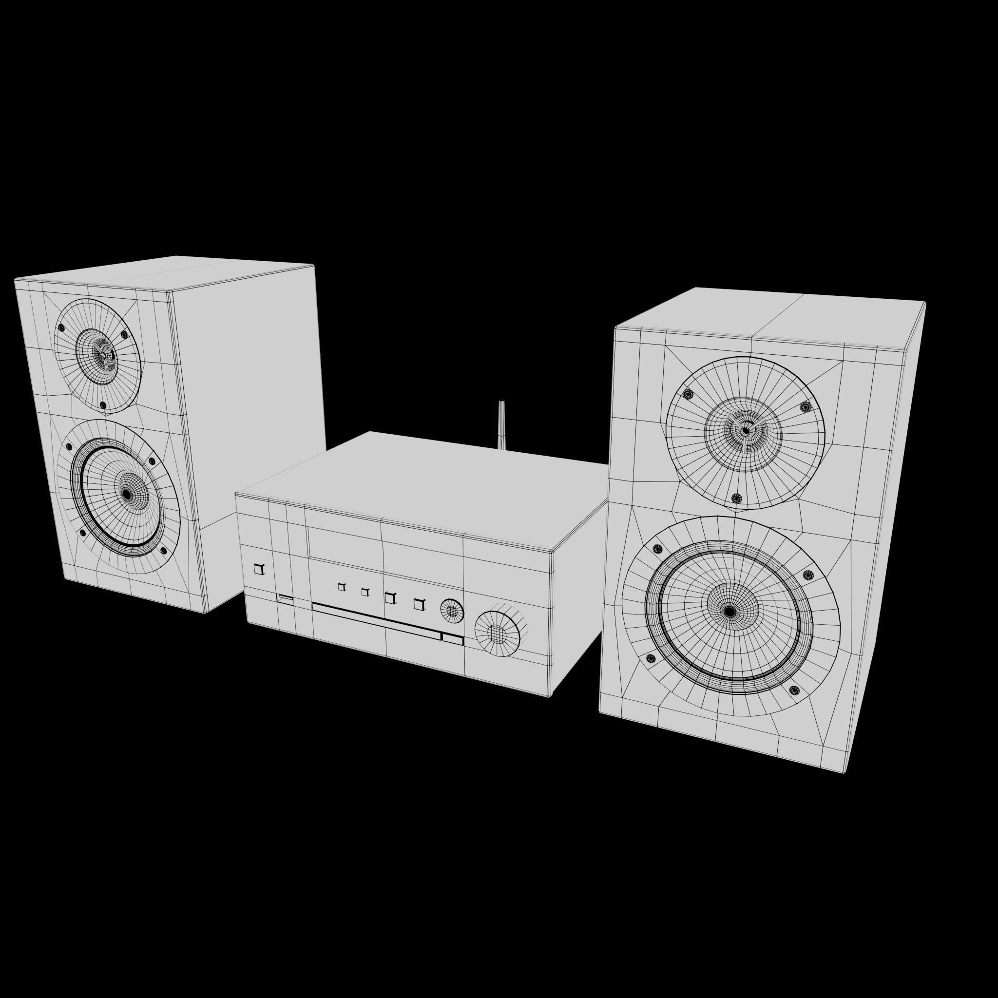 3D model Audio Player VR / AR / low-poly | CGTrader
