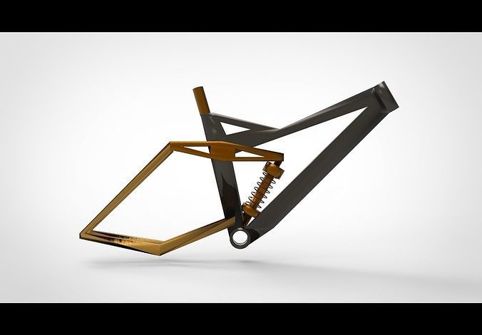 MTB Frame bike 3D model | CGTrader