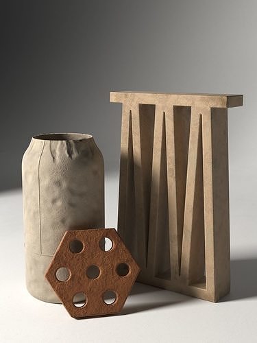 Decorative Objects Set 43 3D model | CGTrader