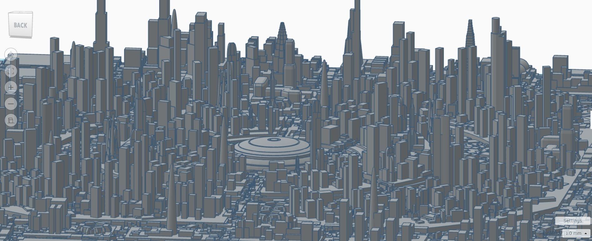 Star Wars Galactic City 3D model 3D printable | CGTrader