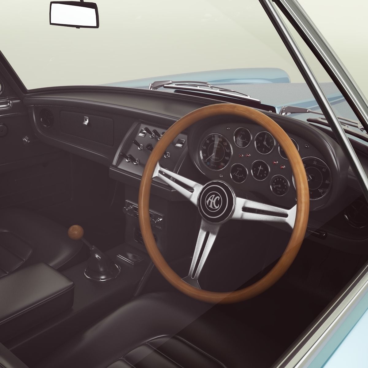 AC 428 Coupe 3D model | CGTrader