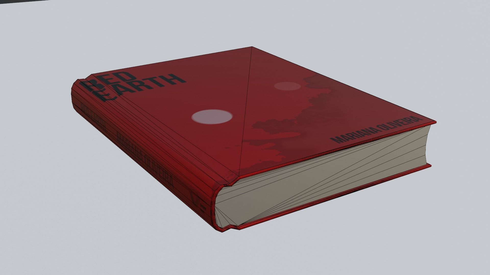 3D model Book with Cover VR / AR / low-poly | CGTrader