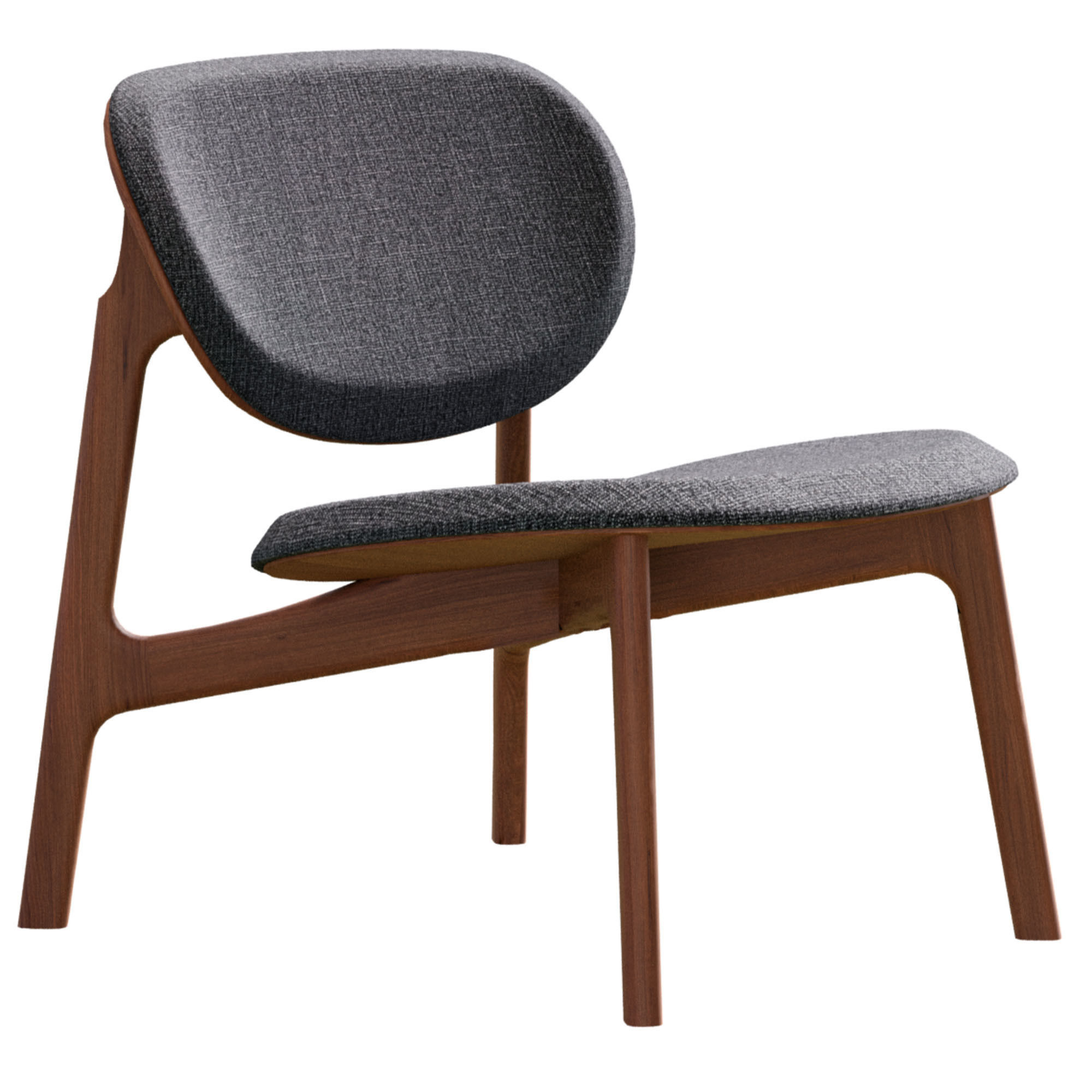 Zenso Lounge Chair By Zeitraum 3D model | CGTrader