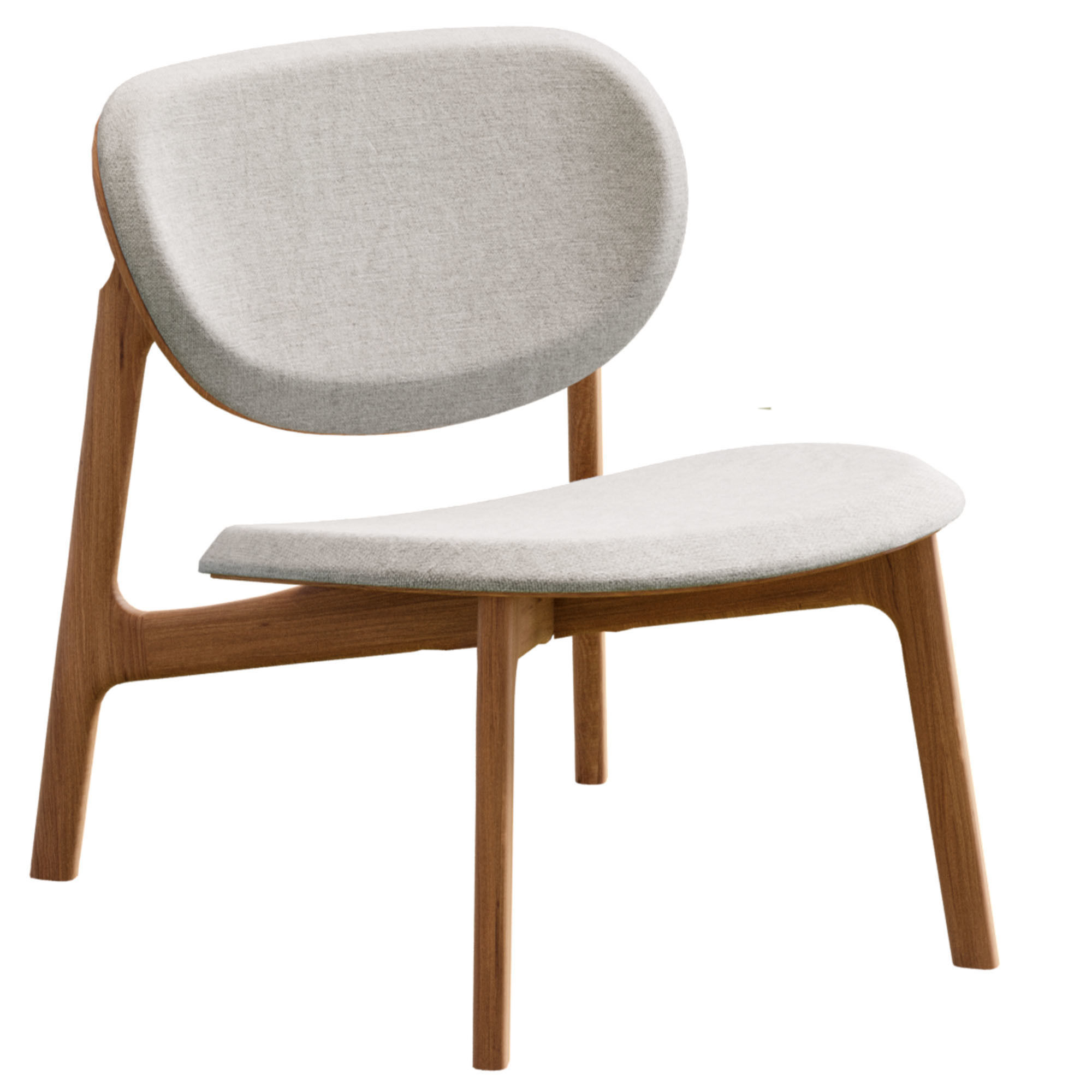 Zenso Lounge Chair By Zeitraum 3D model | CGTrader