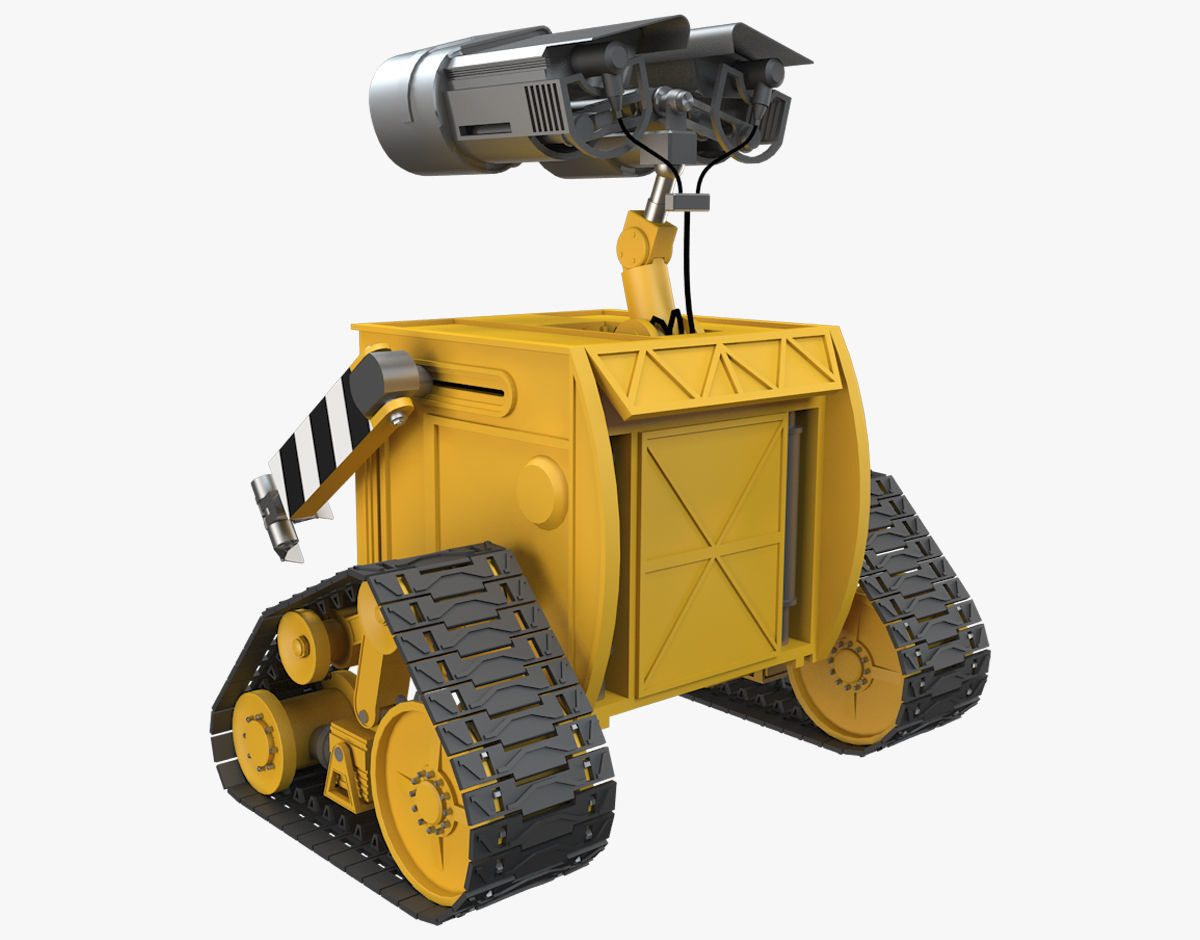 Wall-E - Droid - Robot 3D model | CGTrader