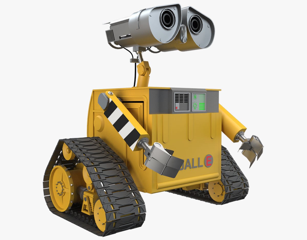 Wall-E - Droid - Robot 3D model | CGTrader