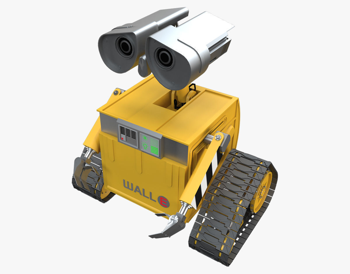 Wall-E - Droid - Robot 3D model | CGTrader