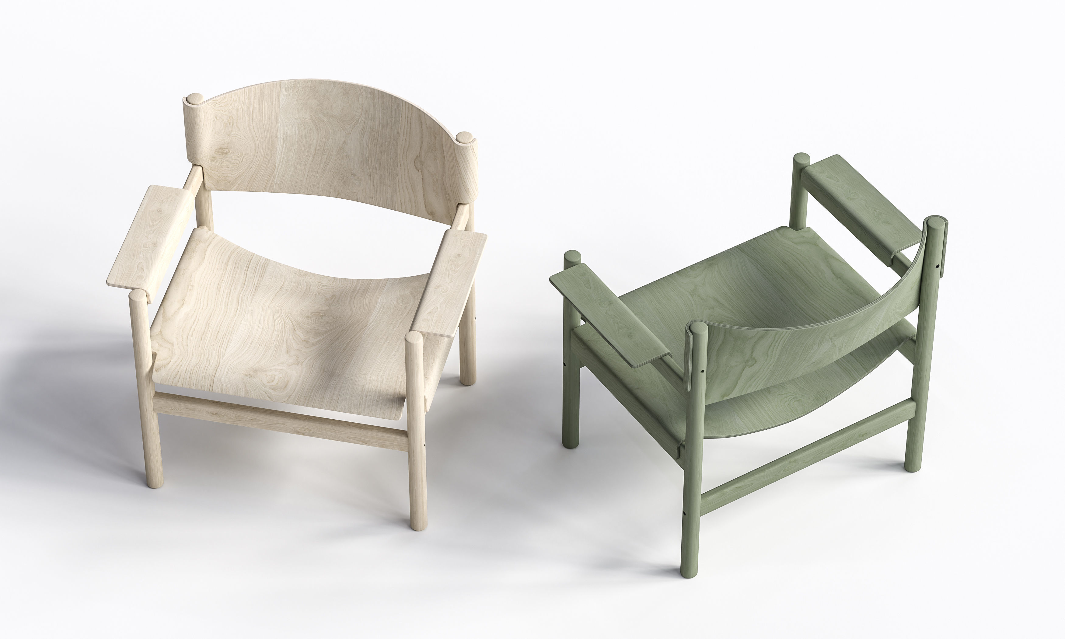 3D model Takt - T04 SOFT LOUNGE CHAIR VR / AR / low-poly | CGTrader