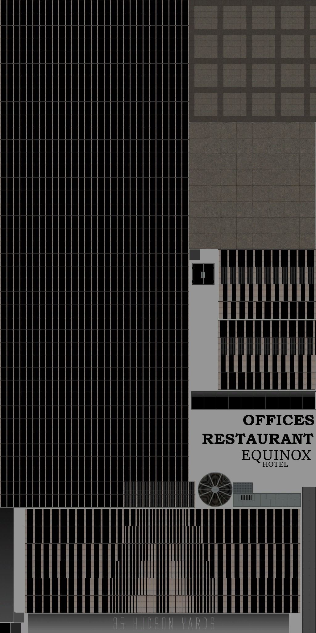 3D model 35 Hudson Yards Building VR / AR / low-poly | CGTrader