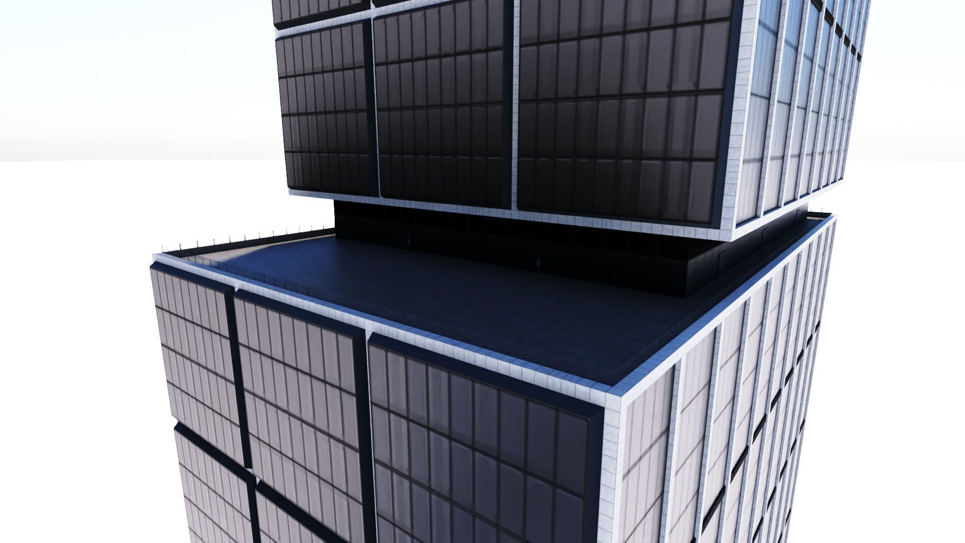 3D model 50 Hudson Yards Building VR / AR / low-poly | CGTrader