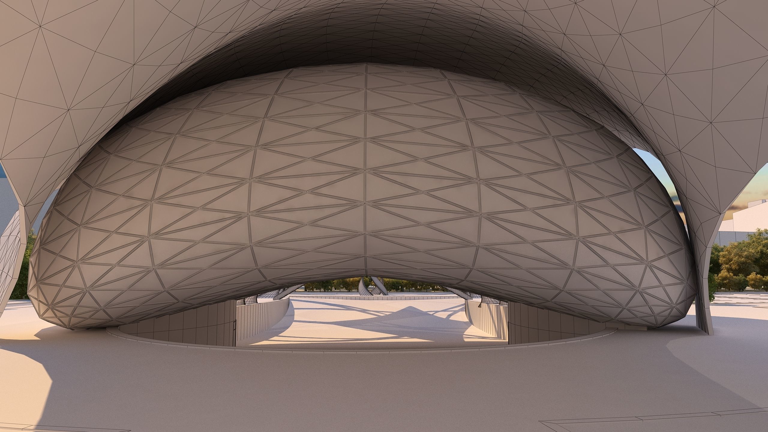 0060 - Organic-Parametric Skyscraper 3D model | CGTrader