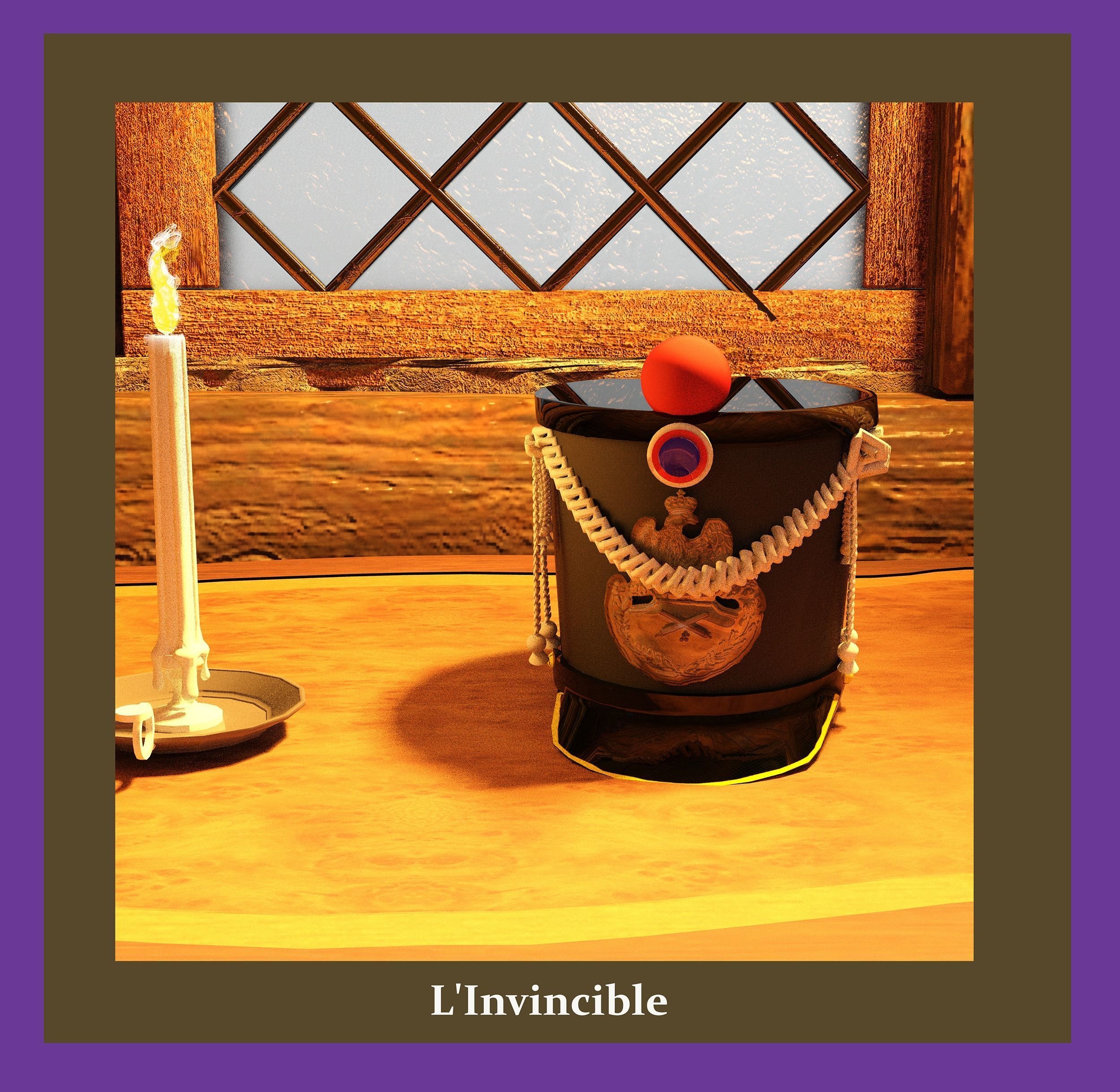 Napoleonic French Shako with Artillery Insignia 3D model | CGTrader