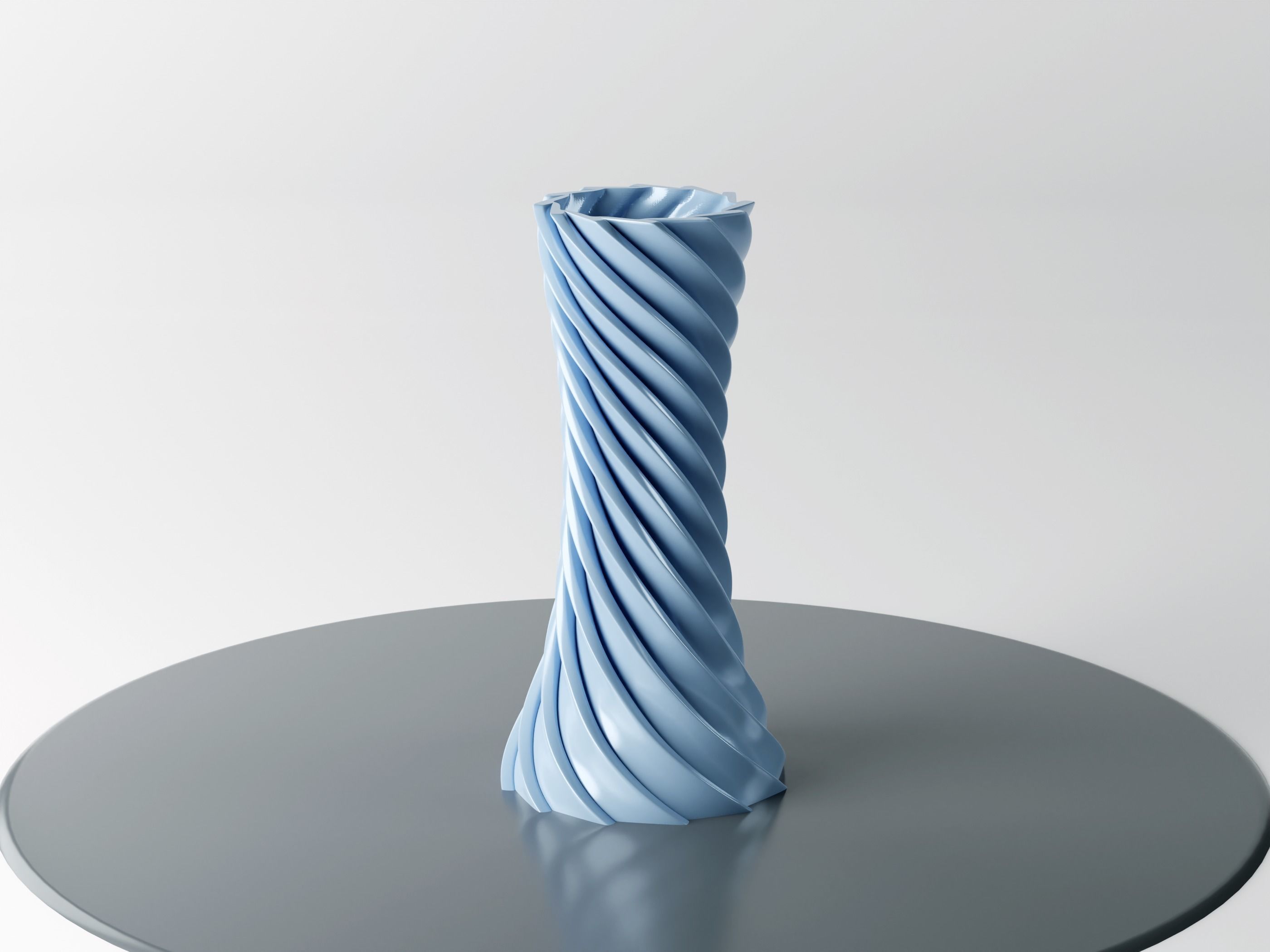 Set 3 Digital STL file 3D Printed Vase - Pot planters 3D model 3D ...