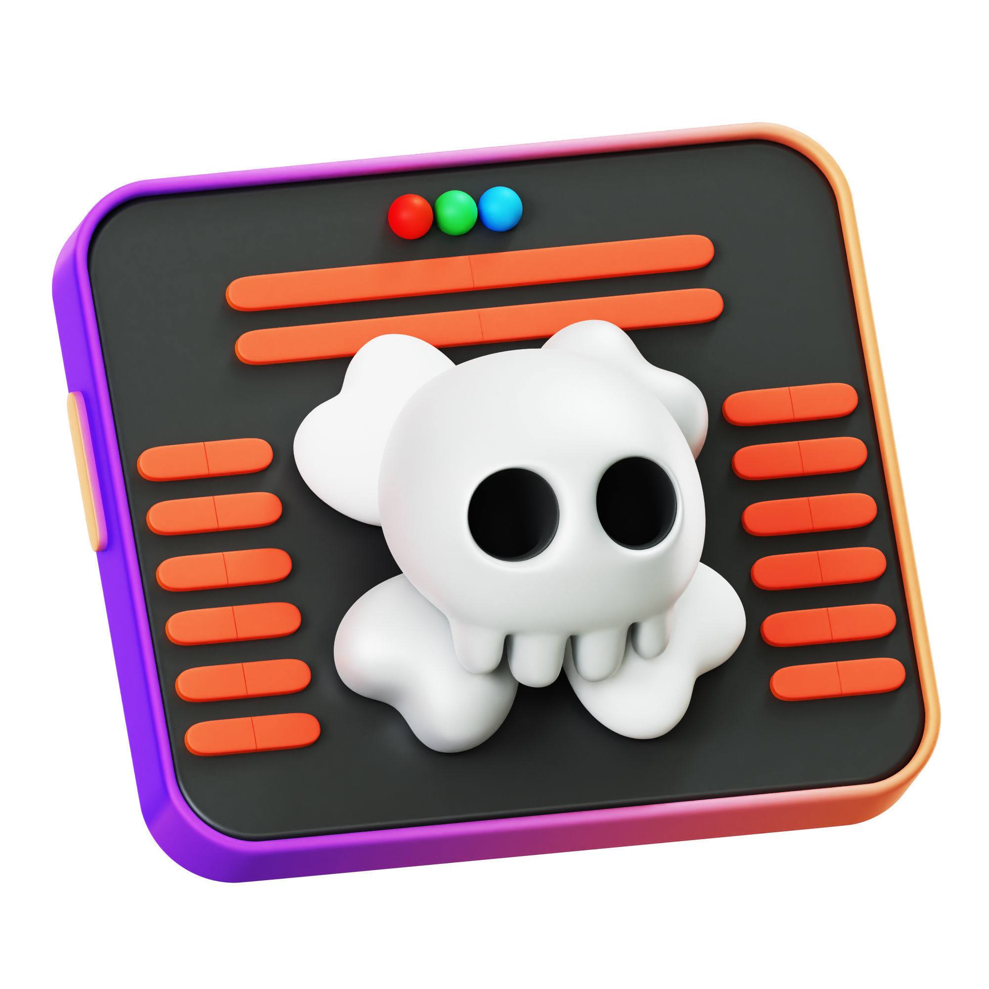 3D model Malicious Website 3D Icon VR / AR / low-poly | CGTrader