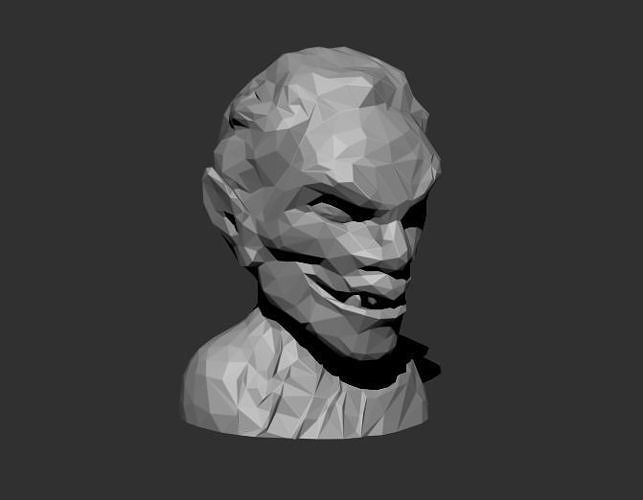 VAMPIRE LOWPOLY 3D bust of demon 3D model 3D printable | CGTrader