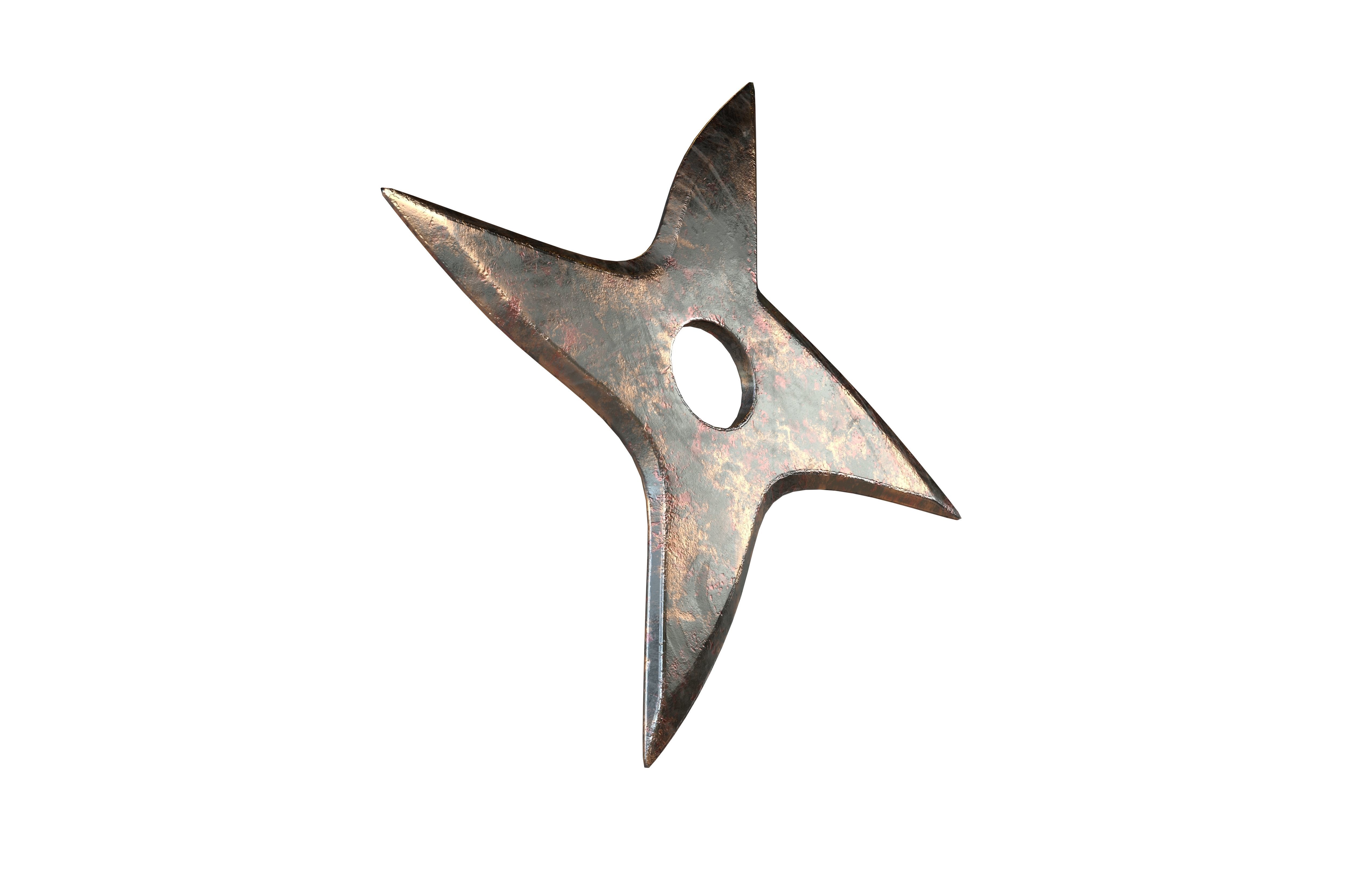 3D model Shuriken v4 003 VR / AR / low-poly | CGTrader