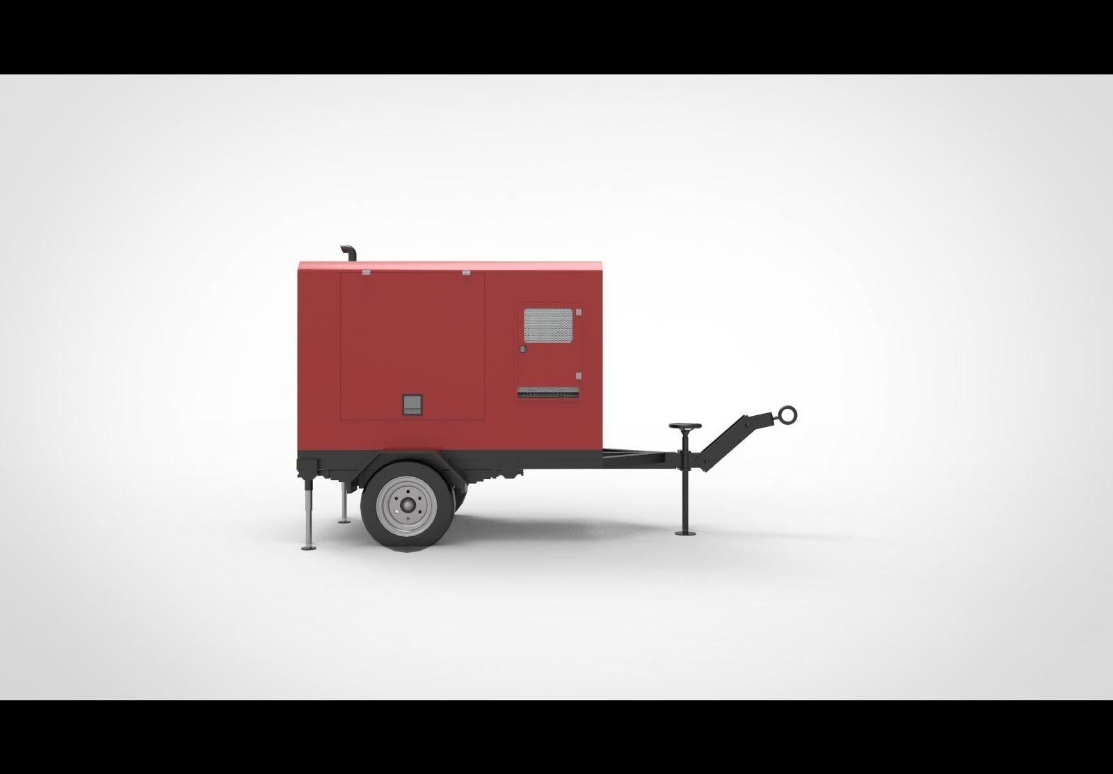 Portable Generator A 3D model | CGTrader