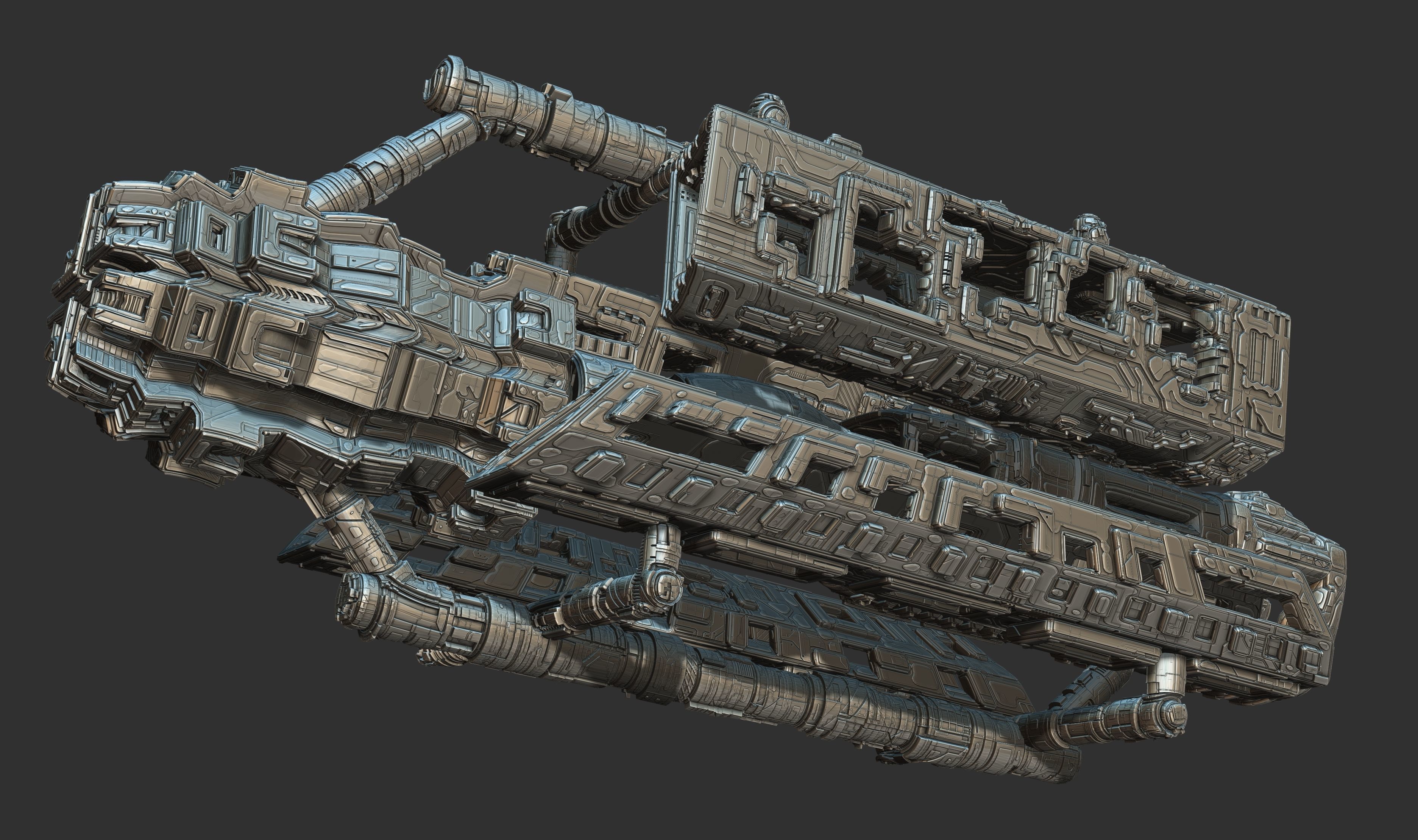 space equipment node 00190 3D model | CGTrader