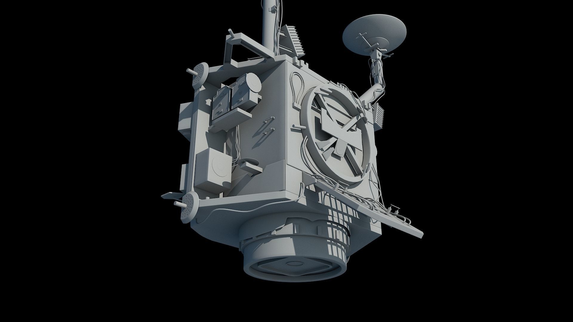 High quality 3D Model ISS Z1 Truss 3D model | CGTrader