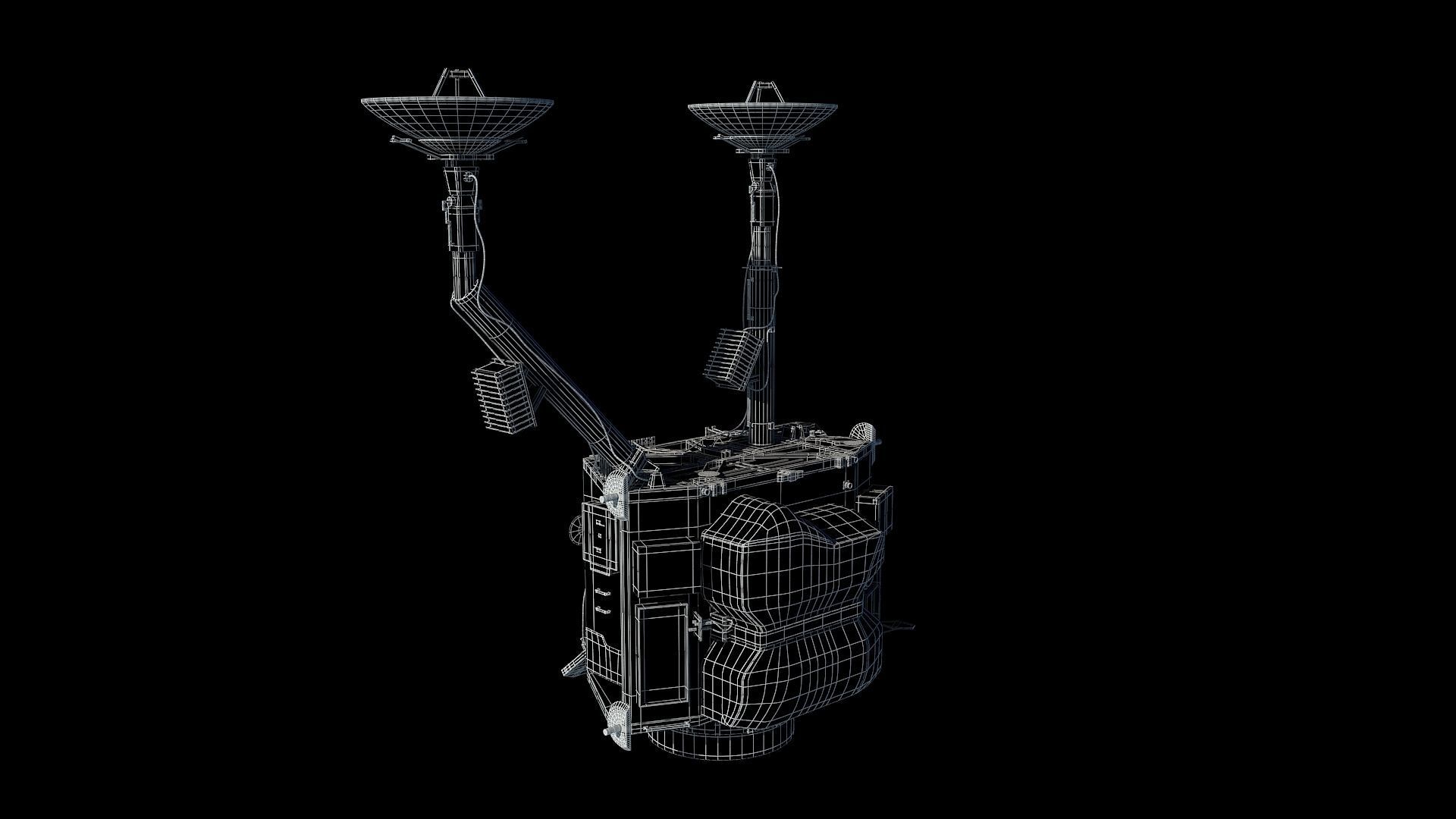 High quality 3D Model ISS Z1 Truss 3D model | CGTrader