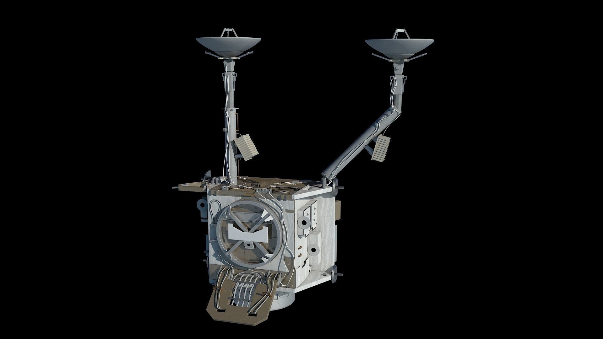 High quality 3D Model ISS Z1 Truss 3D model | CGTrader