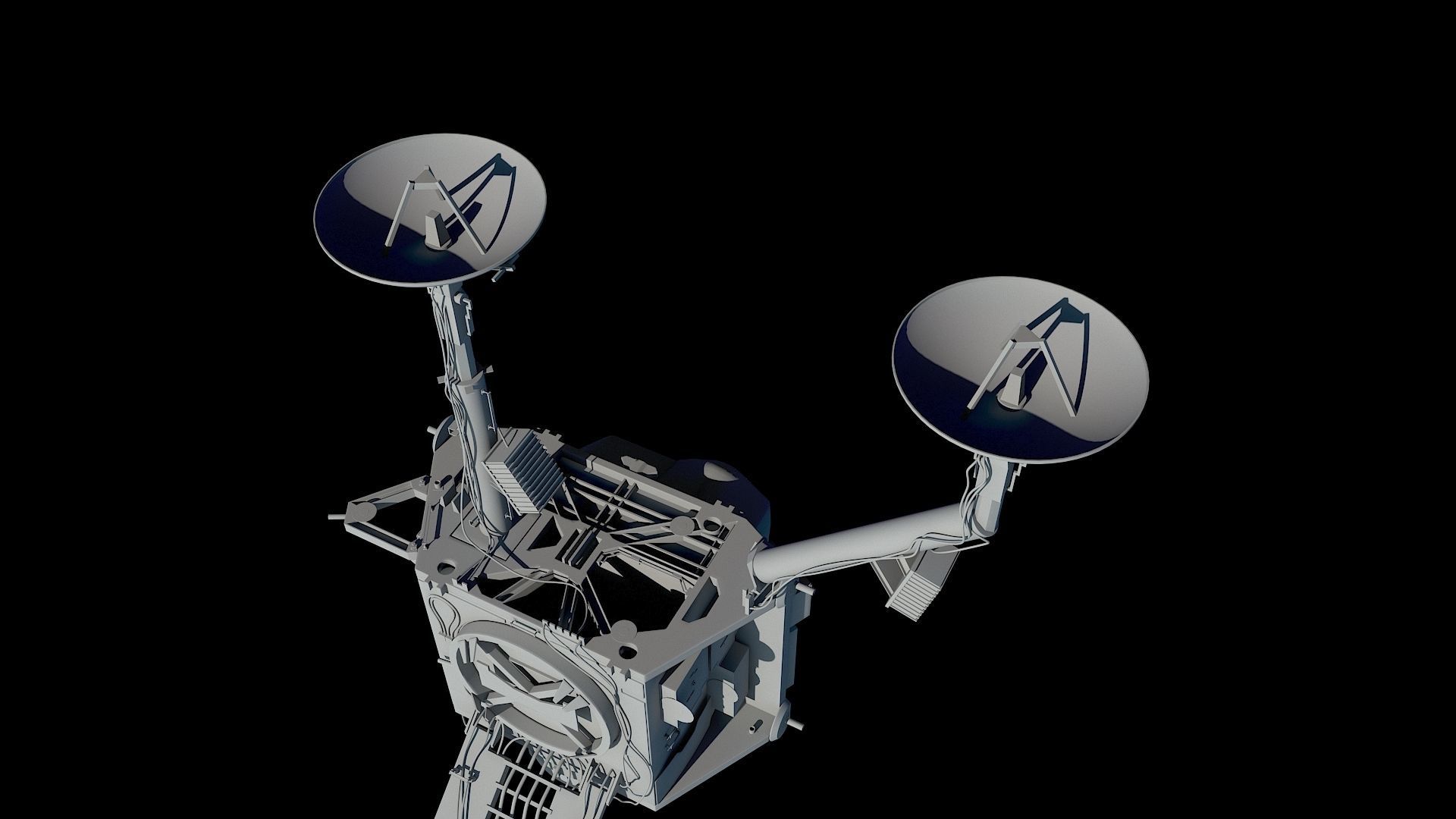 High quality 3D Model ISS Z1 Truss 3D model | CGTrader