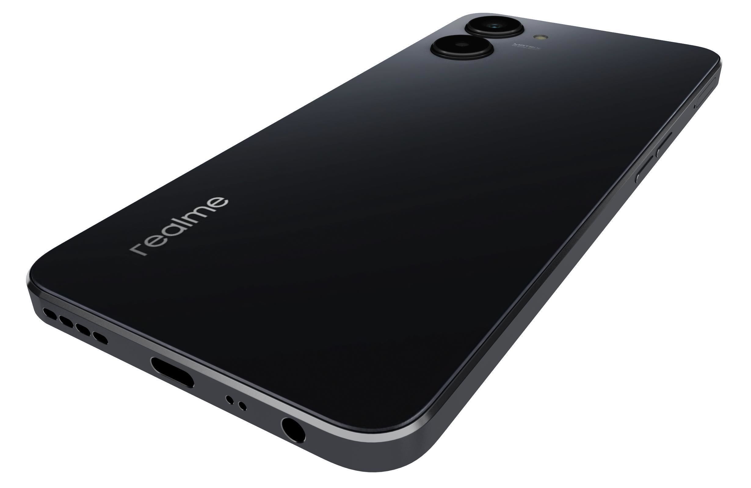 3D model Realme V20 Black VR / AR / low-poly | CGTrader