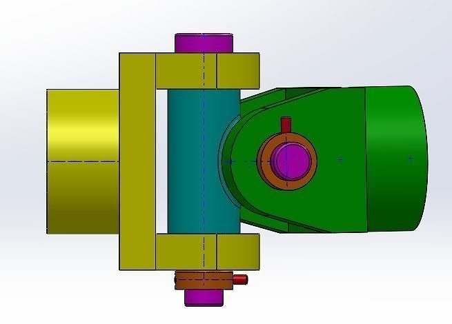 UNIVERSAL JOINT 3D model 3D printable | CGTrader