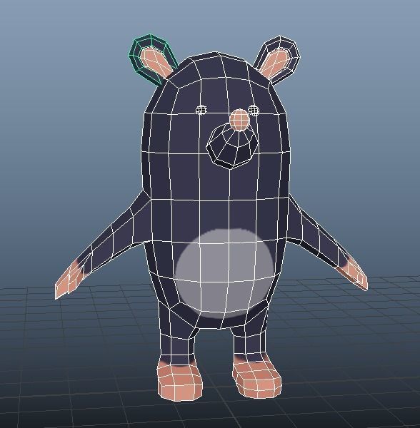 3D model Mouse Stylized VR / AR / low-poly | CGTrader