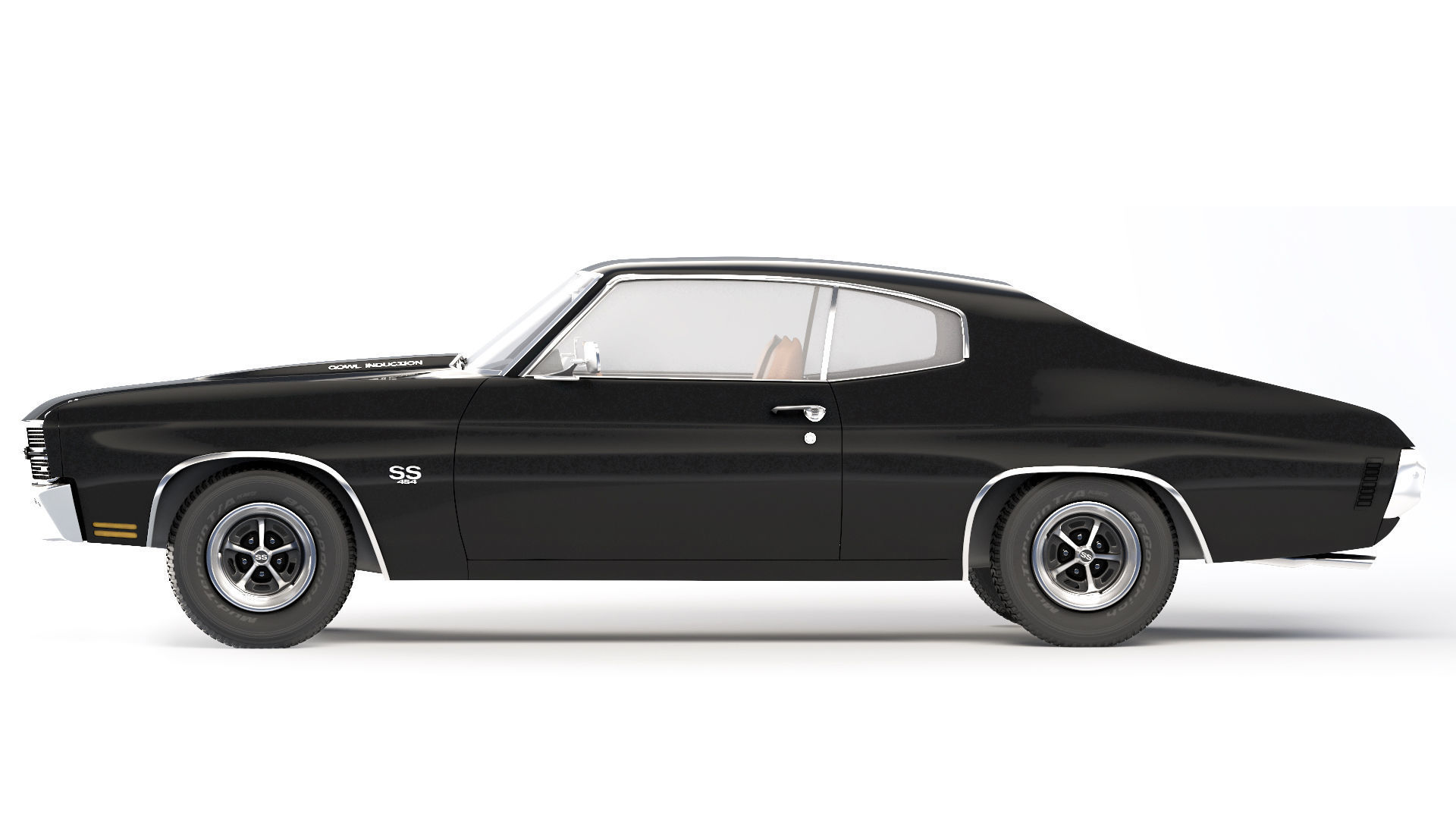 Chevrolet Chevelle SS 454 1970 3D model | CGTrader