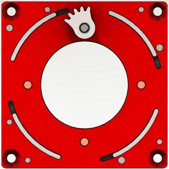 D20T3B4TY1-industrial mechanical shutter design CNC machining 3D model ...