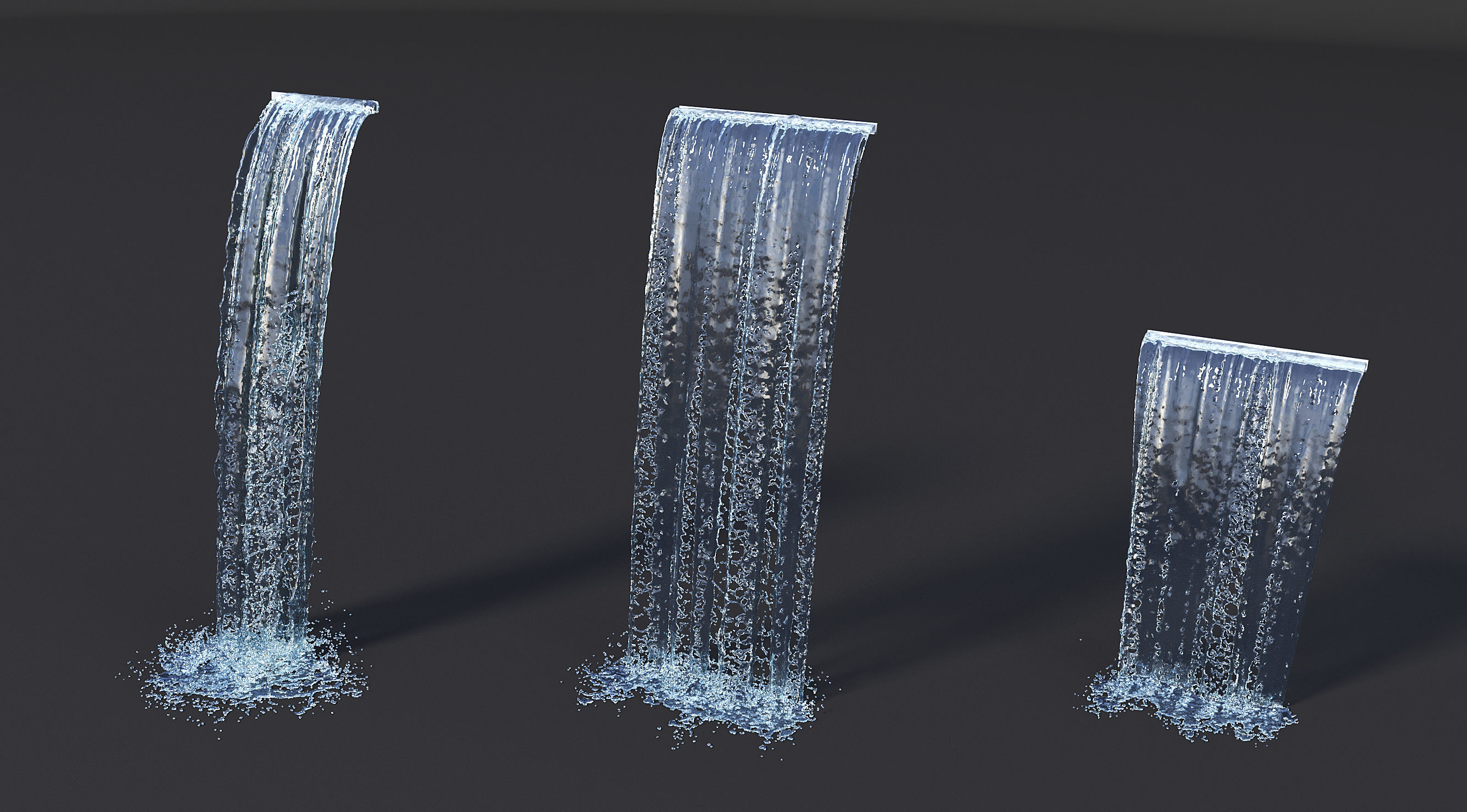 Waterfalls Collection 13 3D models 3D model | CGTrader