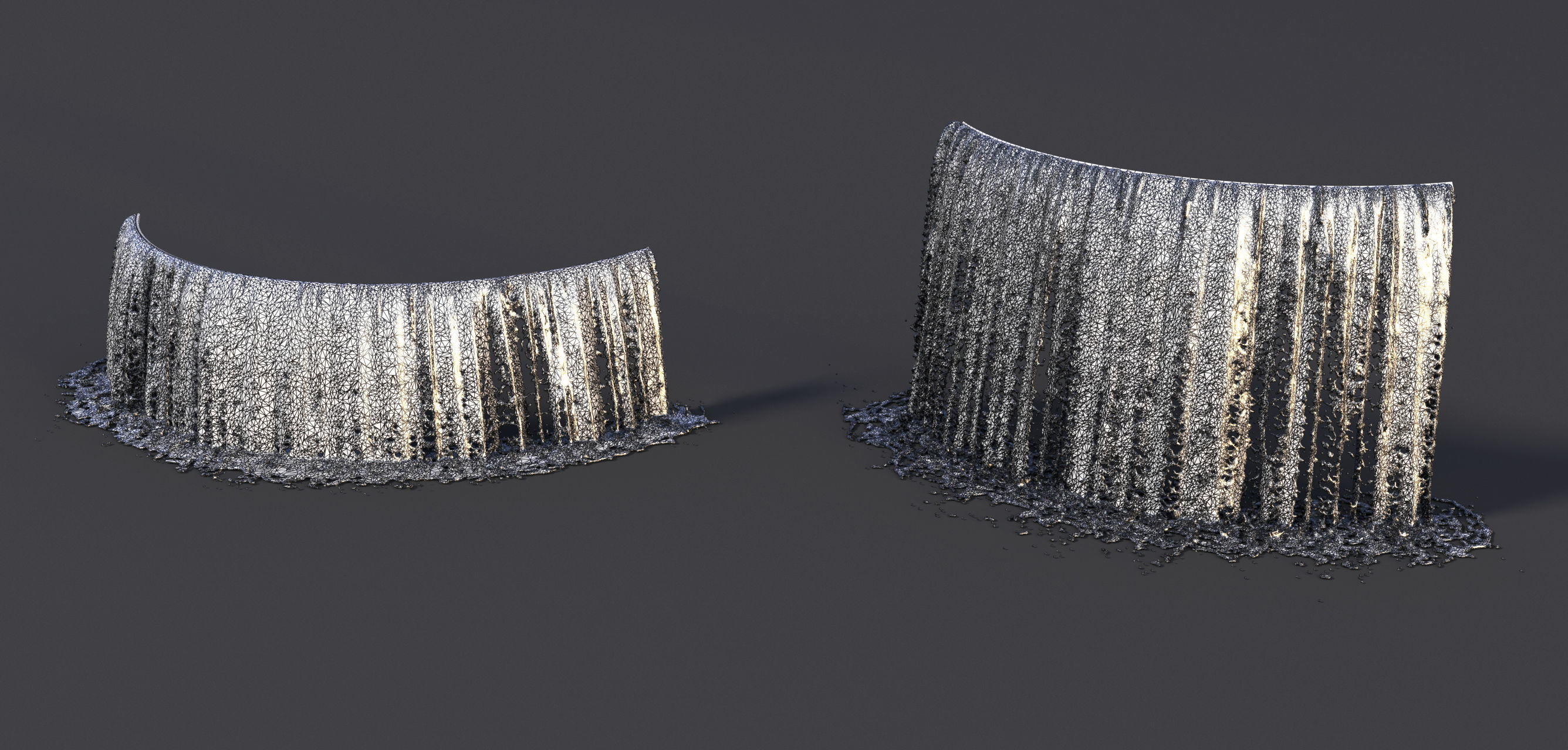 Waterfalls Collection 13 3D models 3D model | CGTrader