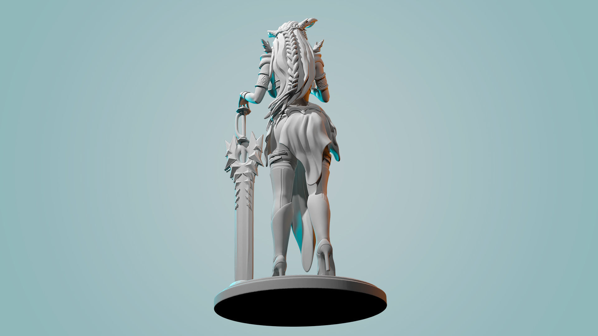 3D Print model - The Dark Knight girl 3D model 3D printable | CGTrader