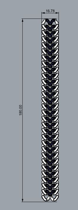 Heart Chain 3D model 3D printable | CGTrader