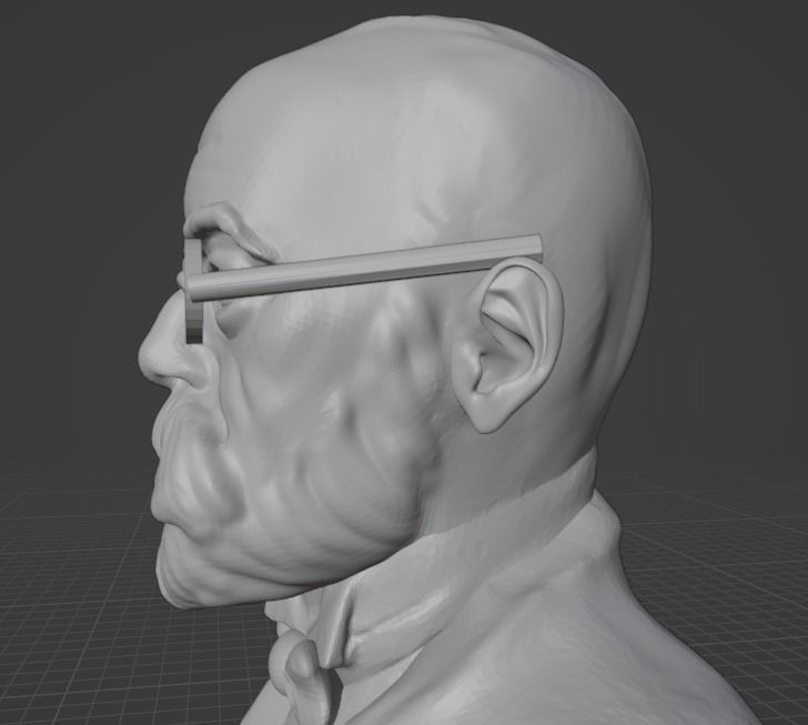 Robert Koch 3D model 3D printable | CGTrader
